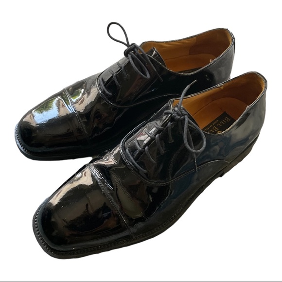 bill blass | Shoes | Bill Blass Mens Black Patent Leather Dress Shoes ...